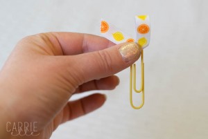 DIY Planner Paper Clips - Carrie Elle