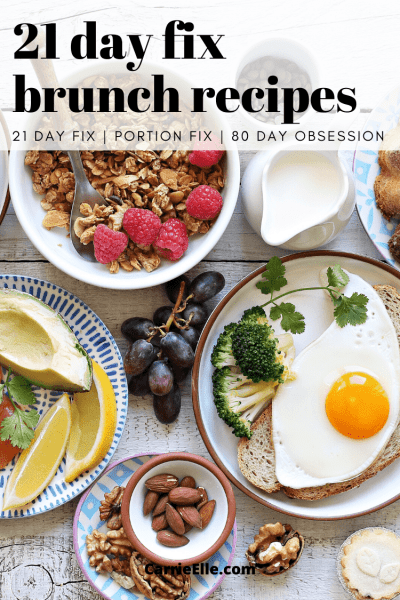 21 Day Fix Brunch Recipes - Carrie Elle