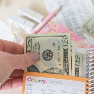 How to Use a Cash Envelope System - Carrie Elle