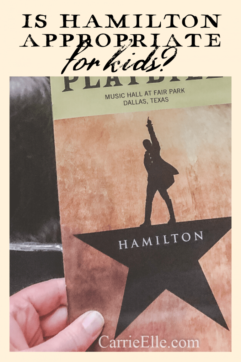 Is Hamilton Suitable for Kids? - Carrie Elle