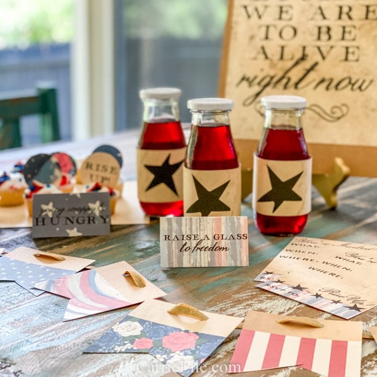Hamilton Party Printables - Carrie Elle