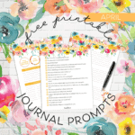 April Journal Prompts, Affirmations, and Printables - Carrie Elle