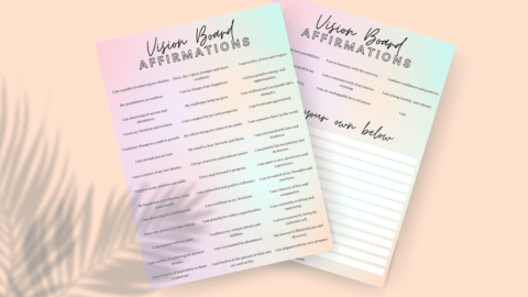 50 Vision Board Affirmations - Carrie Elle